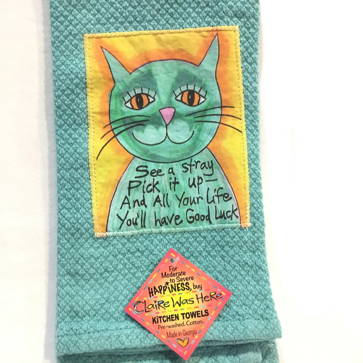 Claire Tea Towel #86 – Wild Oats & Billy Goats Decatur